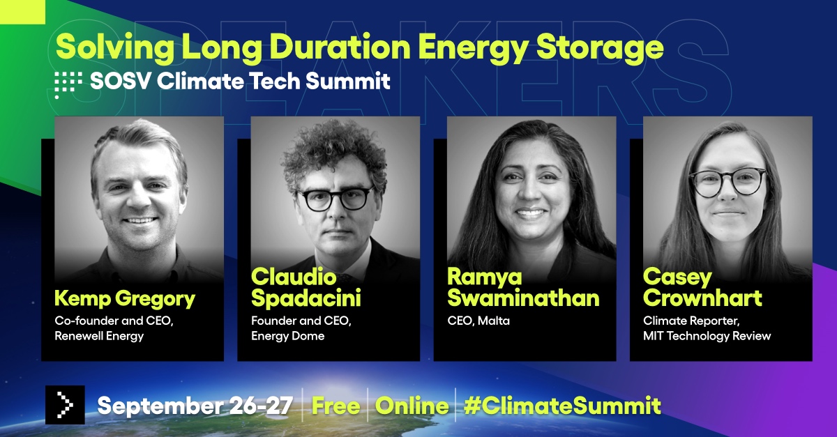 Better than batteries: How Renewell Energy, Energy Dome, and Malta Inc ...